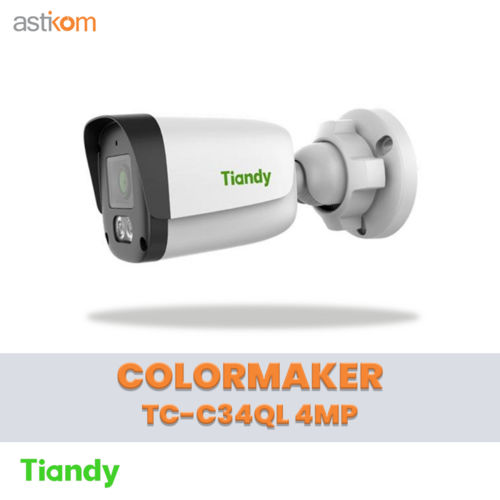 CCTV IP Camera Tiandy TC-C34QL 4MP 2.8mm PoE - Astikom